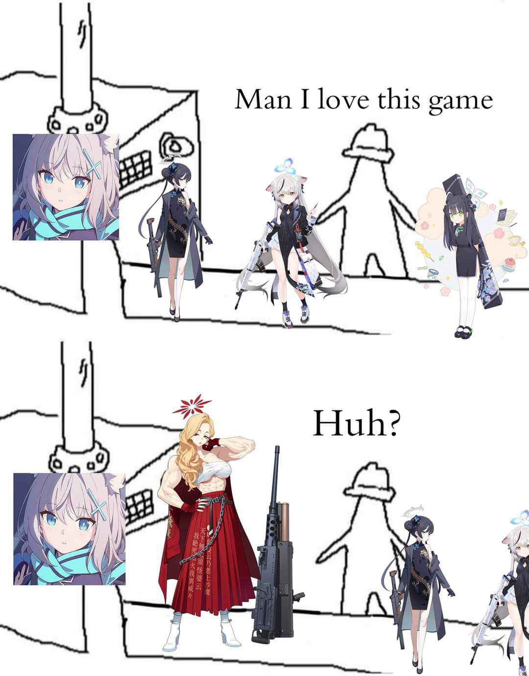 Blue Archive MEME By TitLeSry - Leewufufu